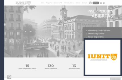 Centro Universitario IUNIT de España | UA3